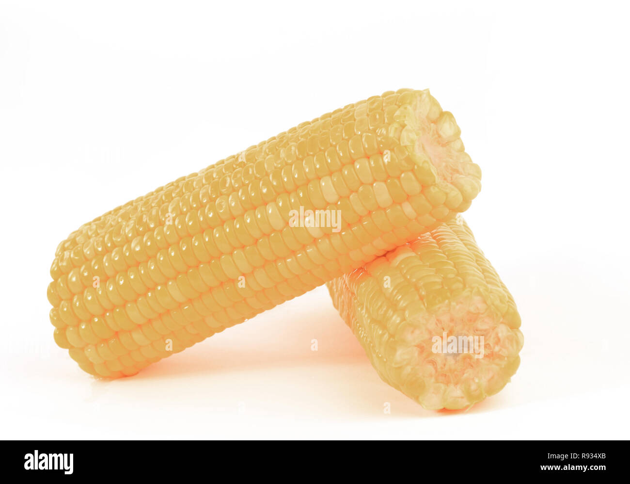 Fresh corn vegetable isolated on white background Stock Photo - Alamy