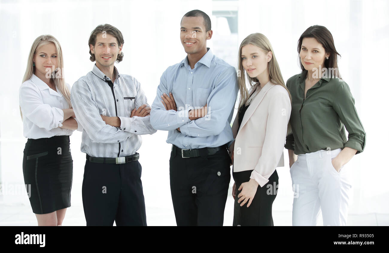 group of successful employees.the concept of teamwork Stock Photo - Alamy