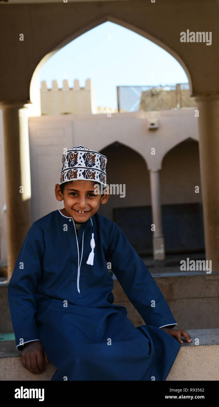 Omani boy smiling hi-res stock photography and images - Alamy