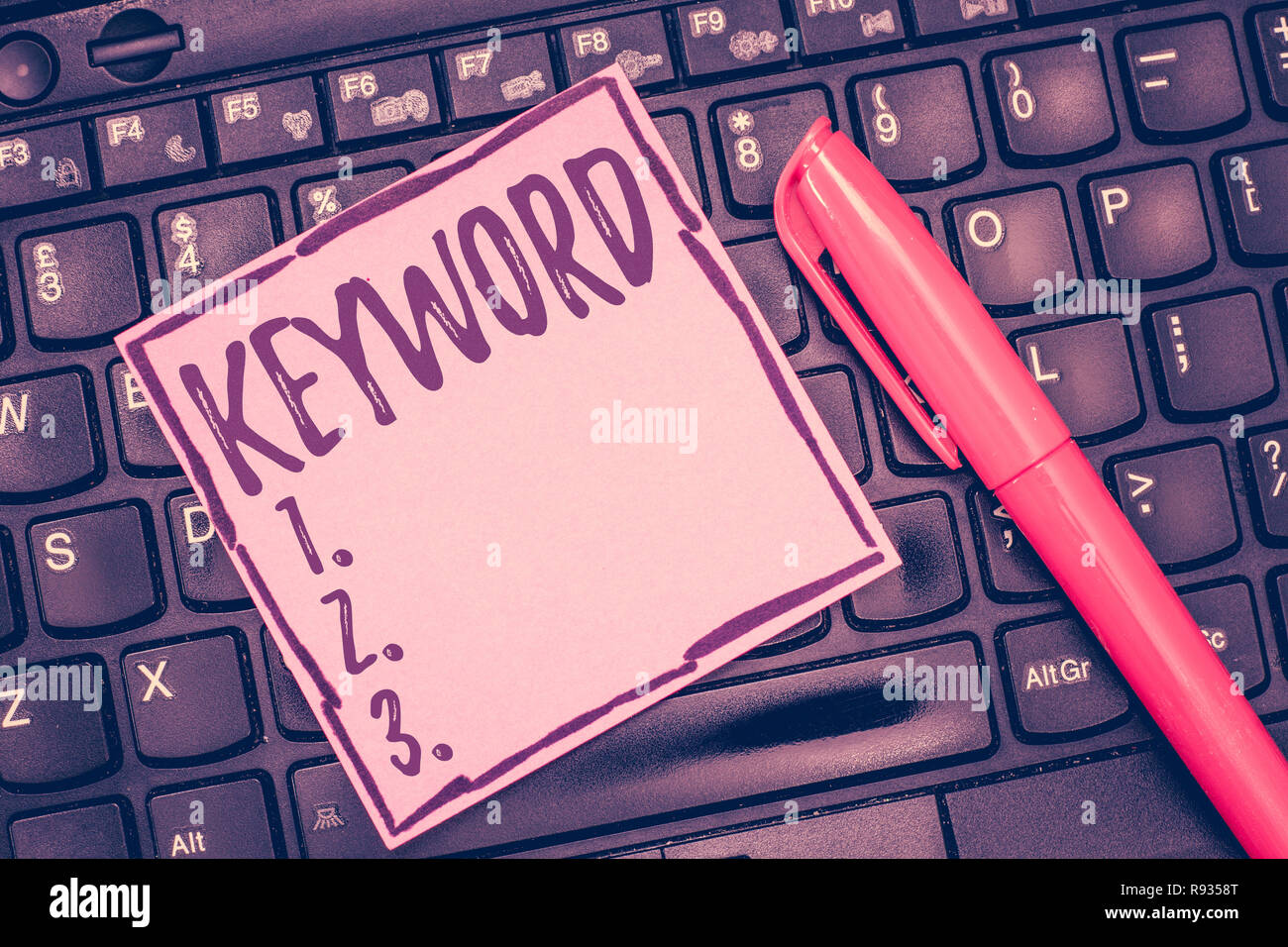 Word writing text Keyword. Business concept for Word Concept with great ...