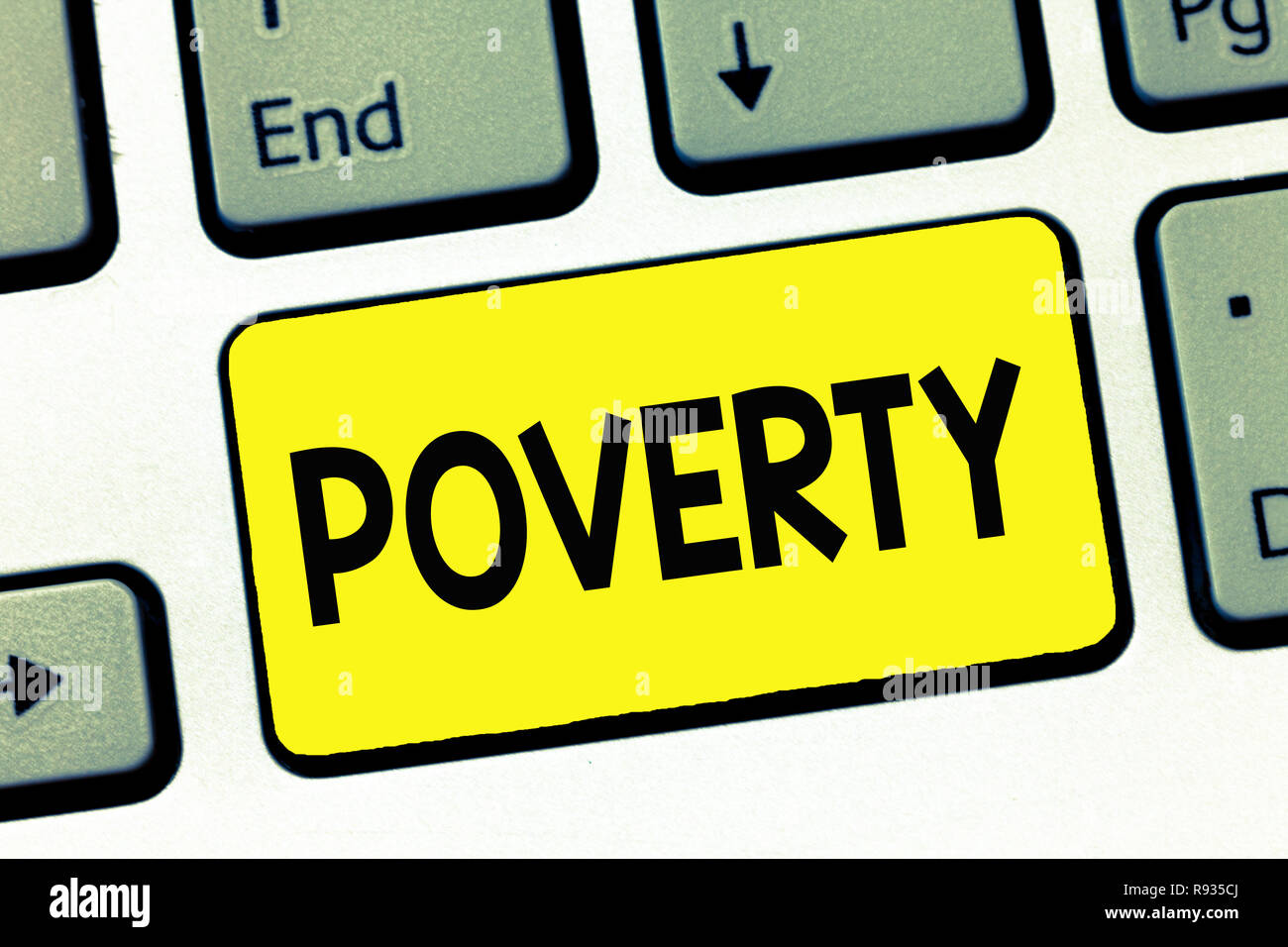 Word writing text Poverty. Business concept for State of being ...