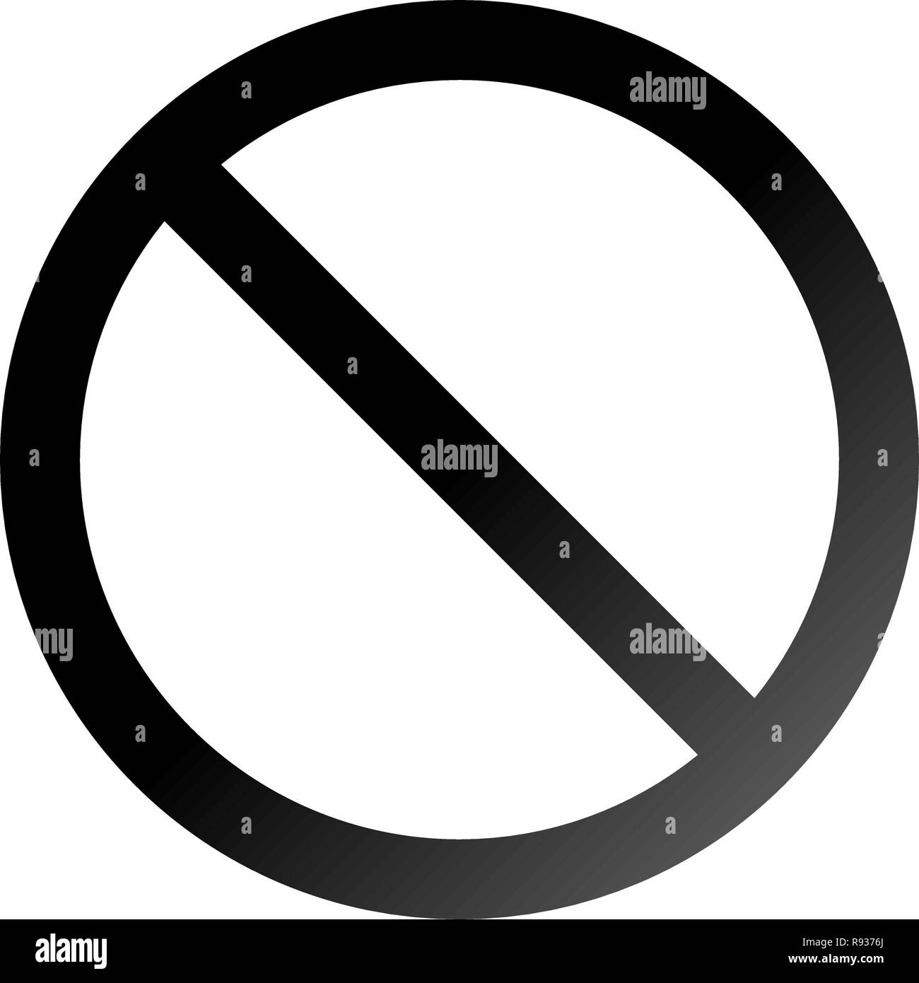 Sign black and Stock Vector Images - Alamy