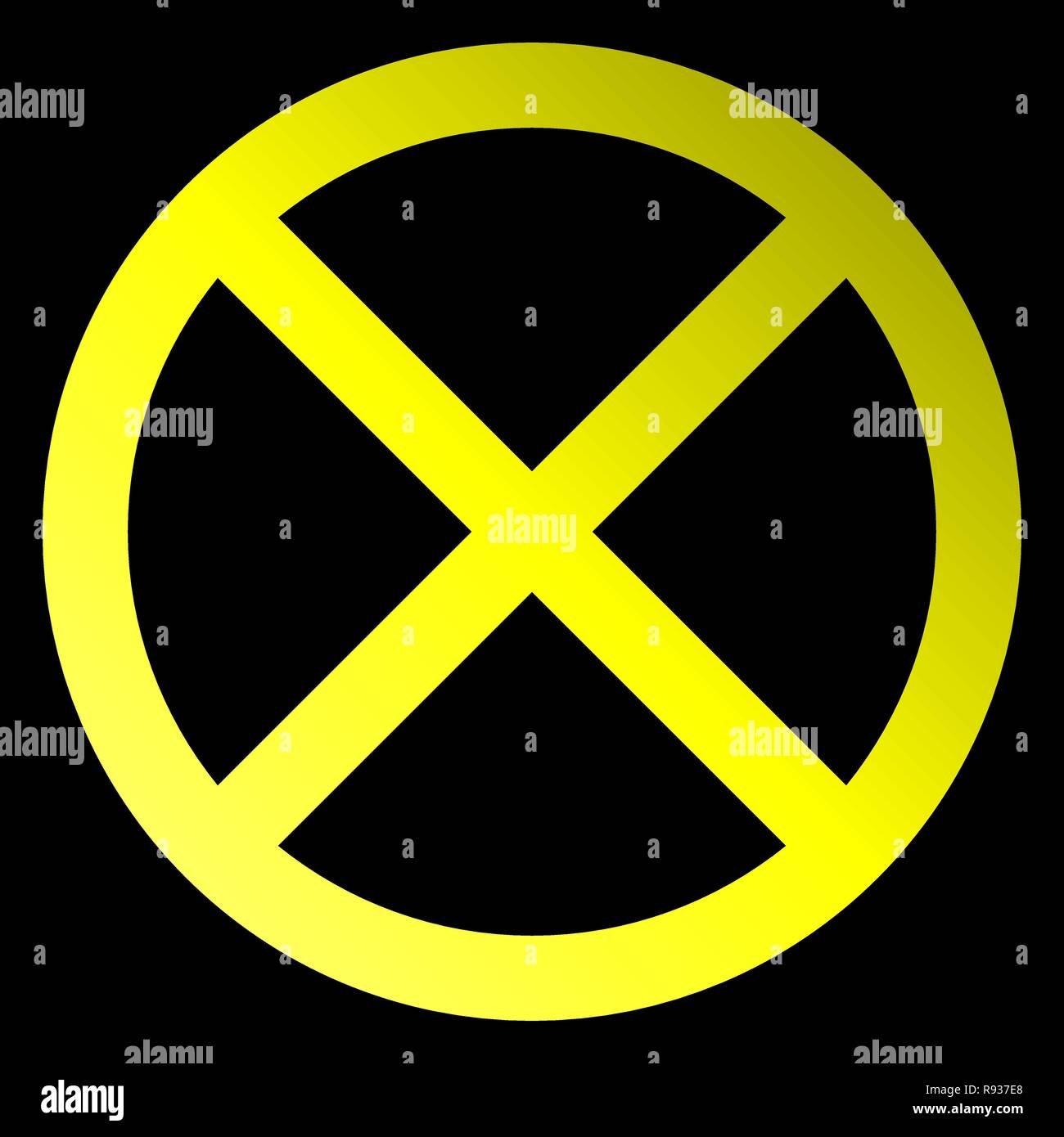 Behave or be banned sign Stock Vector Images - Alamy