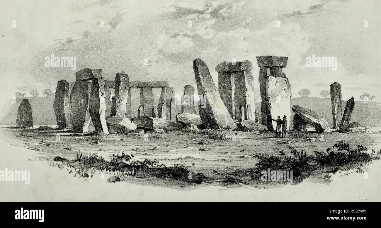Stonehenge drawing hi-res stock photography and images - Alamy