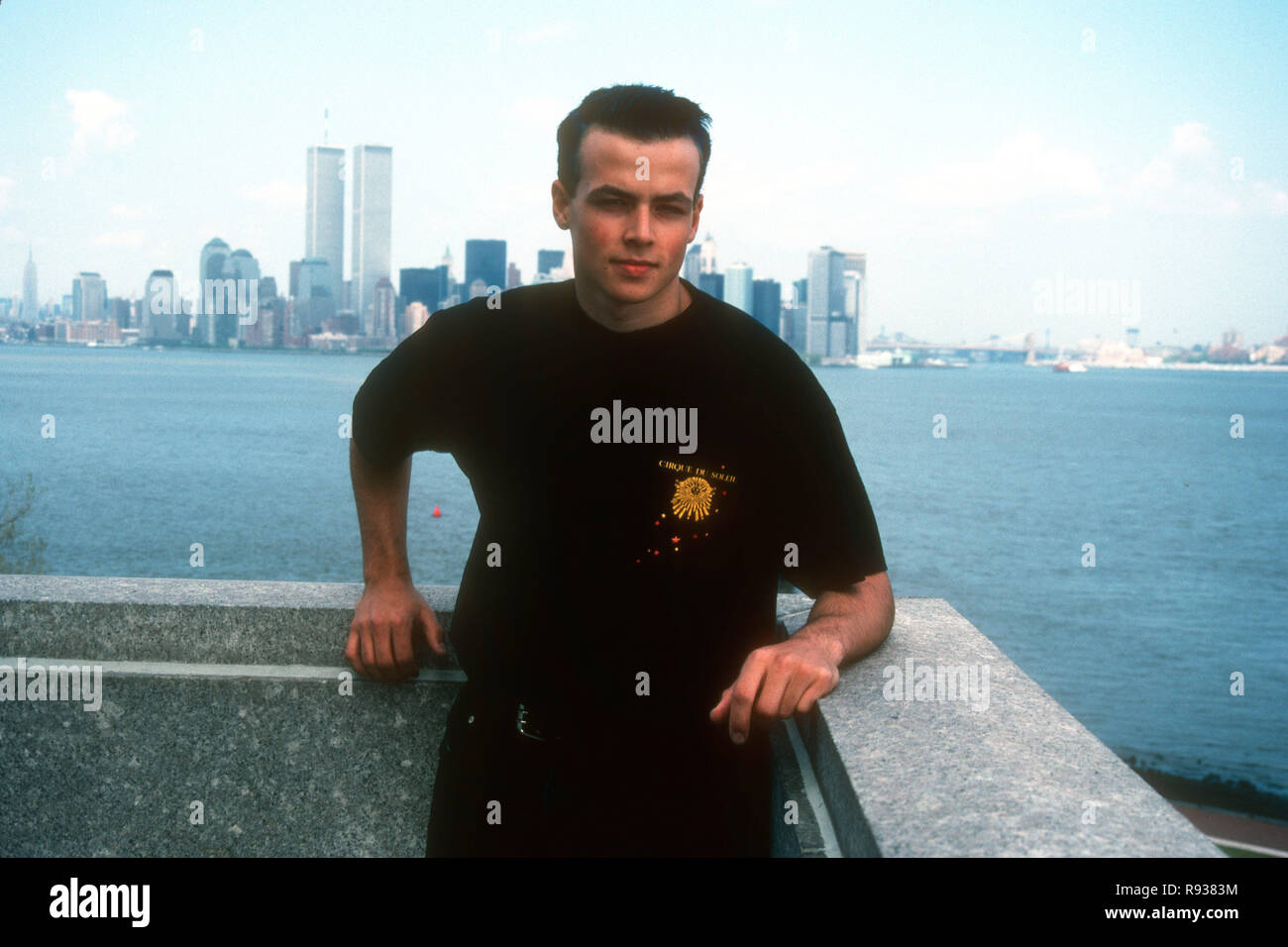 NEW YORK, NY - MAY 6: (EXCLUSIVE) Artist/acrobat Numa Thibodeau poses ...
