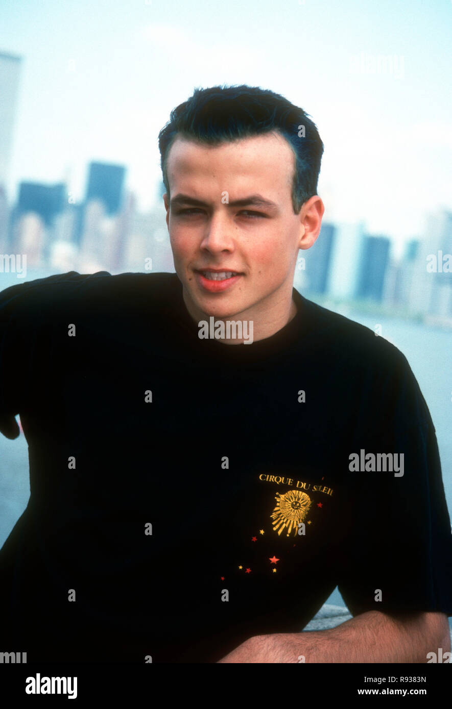 NEW YORK, NY - MAY 6: (EXCLUSIVE) Artist/acrobat Numa Thibodeau poses ...