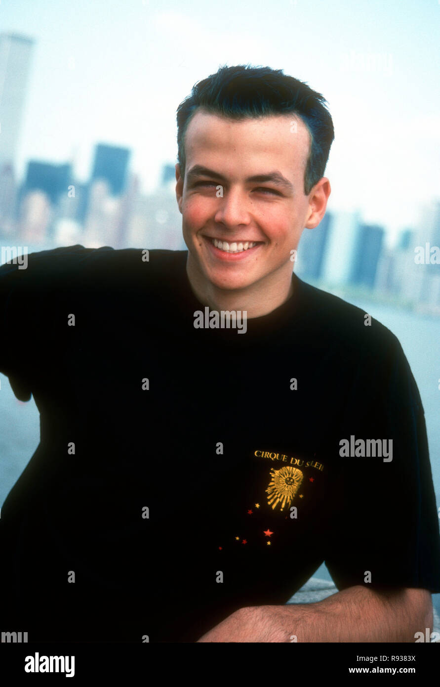 NEW YORK, NY - MAY 6: (EXCLUSIVE) Artist/acrobat Numa Thibodeau poses ...