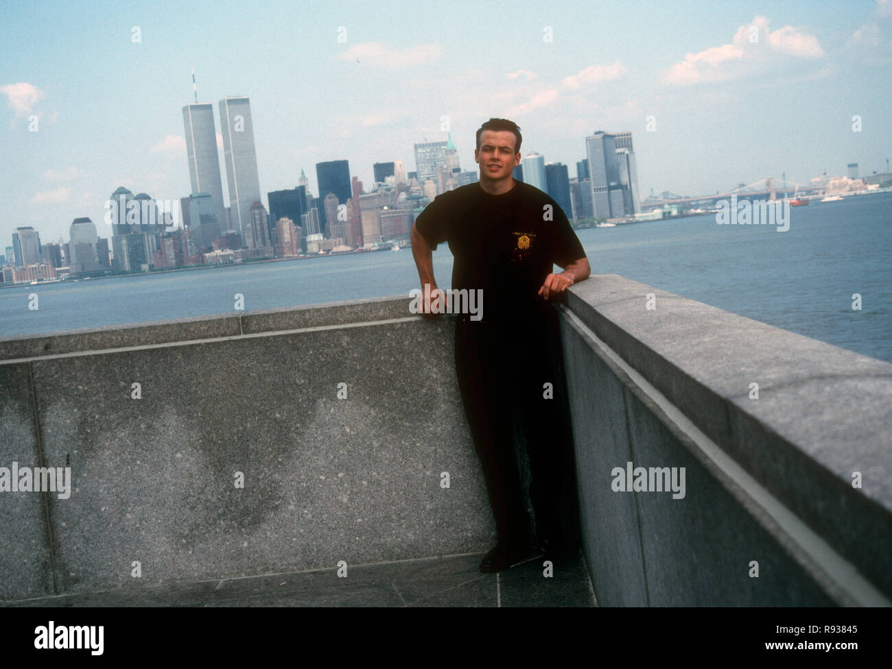 NEW YORK, NY - MAY 6: (EXCLUSIVE) Artist/acrobat Numa Thibodeau poses ...