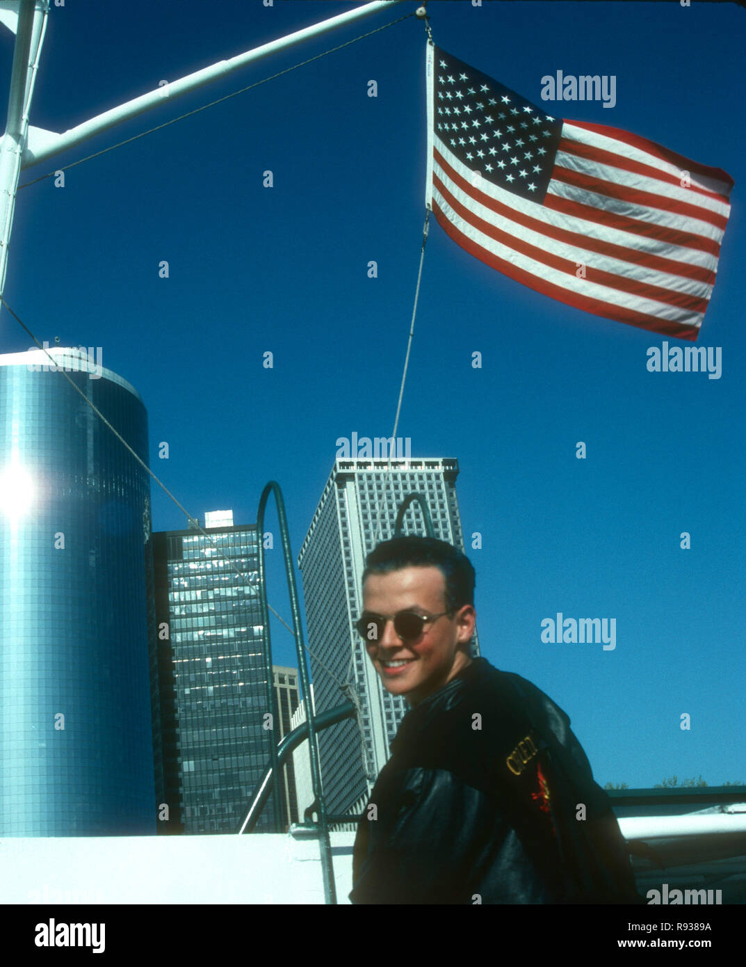 NEW YORK, NY - MAY 6: (EXCLUSIVE) Artist/acrobat Numa Thibodeau poses ...