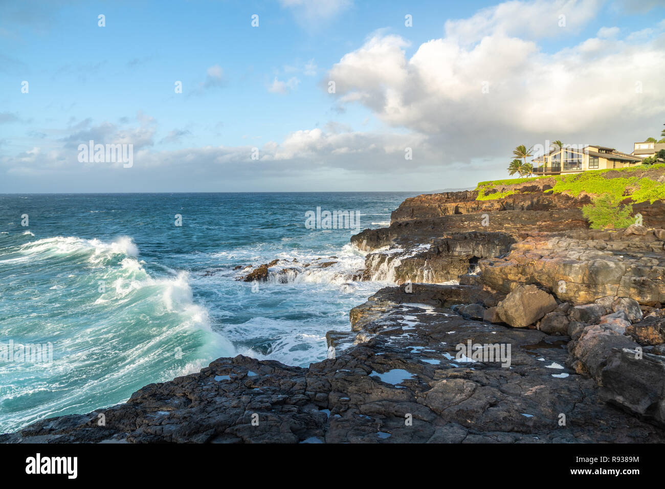 Black basalt building hi-res stock photography and images - Alamy