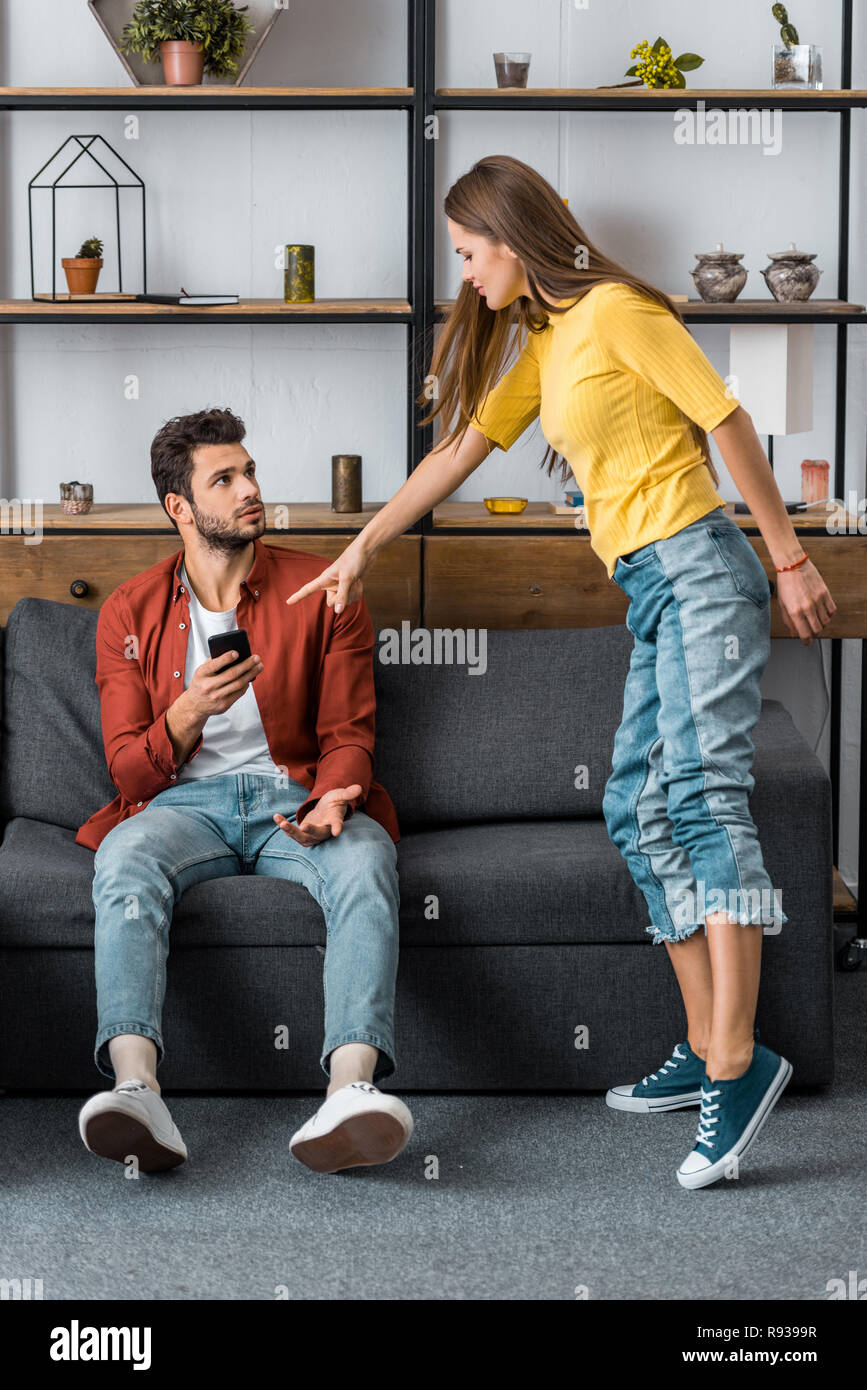 Angry girlfriend hi-res stock photography and images - Alamy