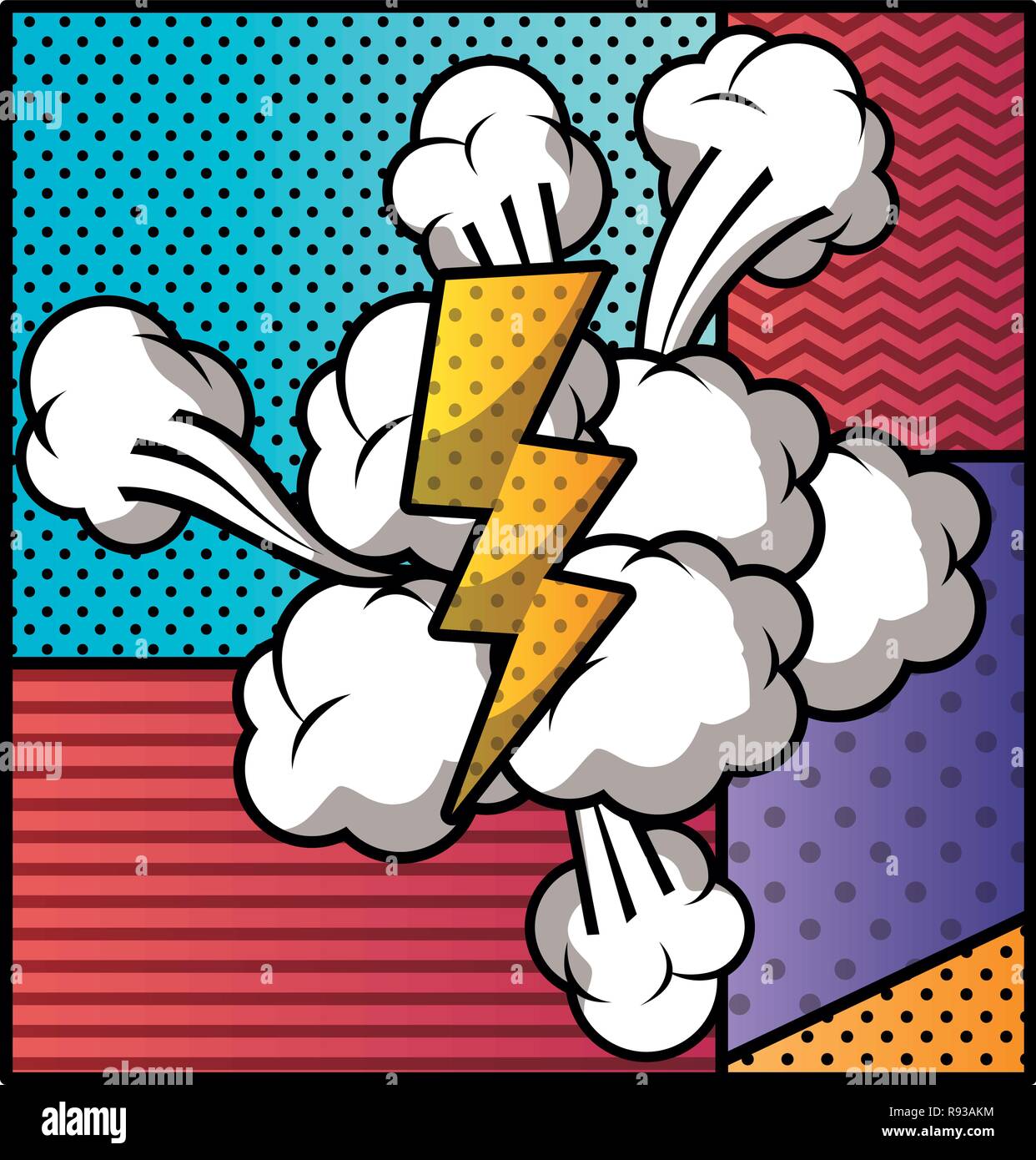 ray power pop art style Stock Vector Image & Art - Alamy