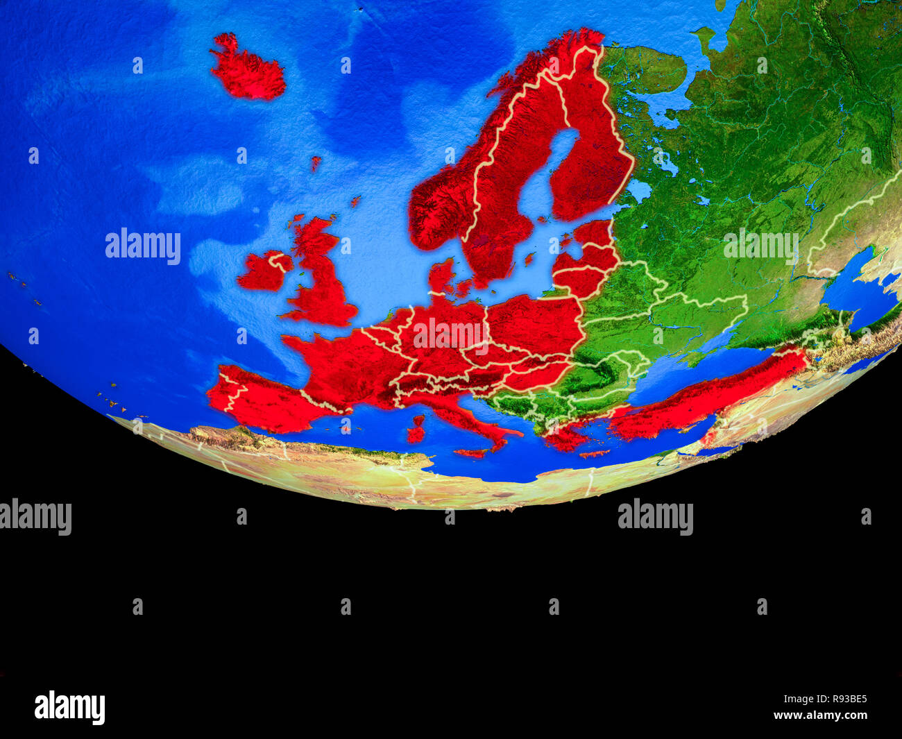Oecd map hi-res stock photography and images - Alamy