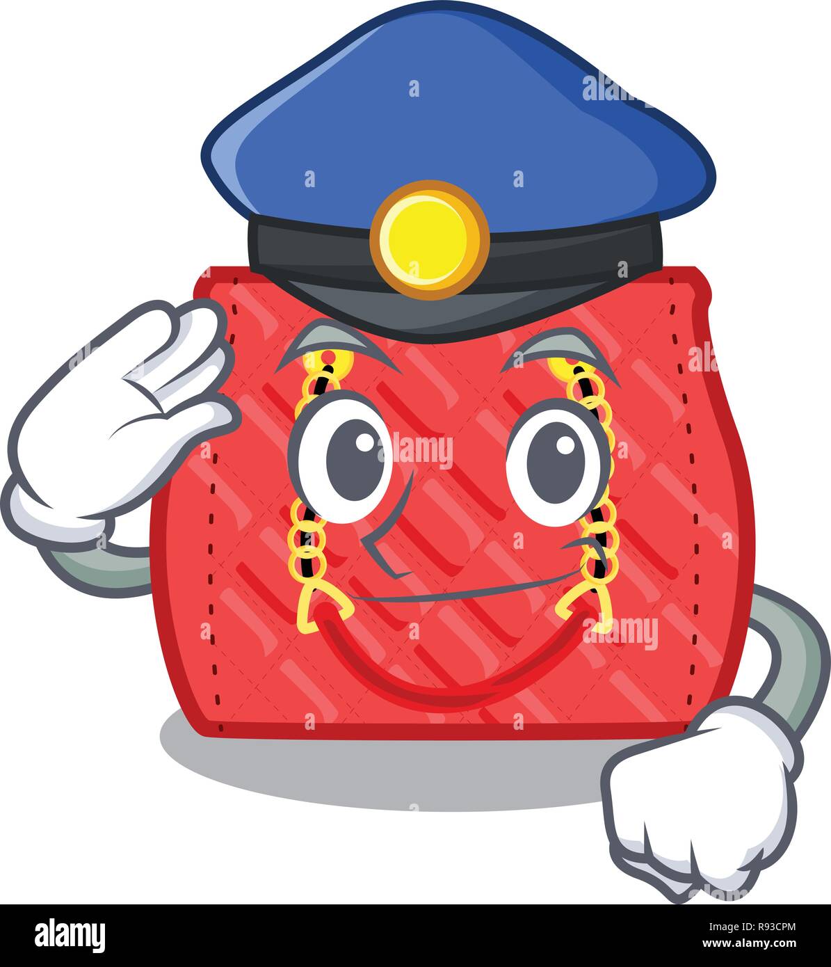 Woman cop leather Stock Vector Images - Alamy