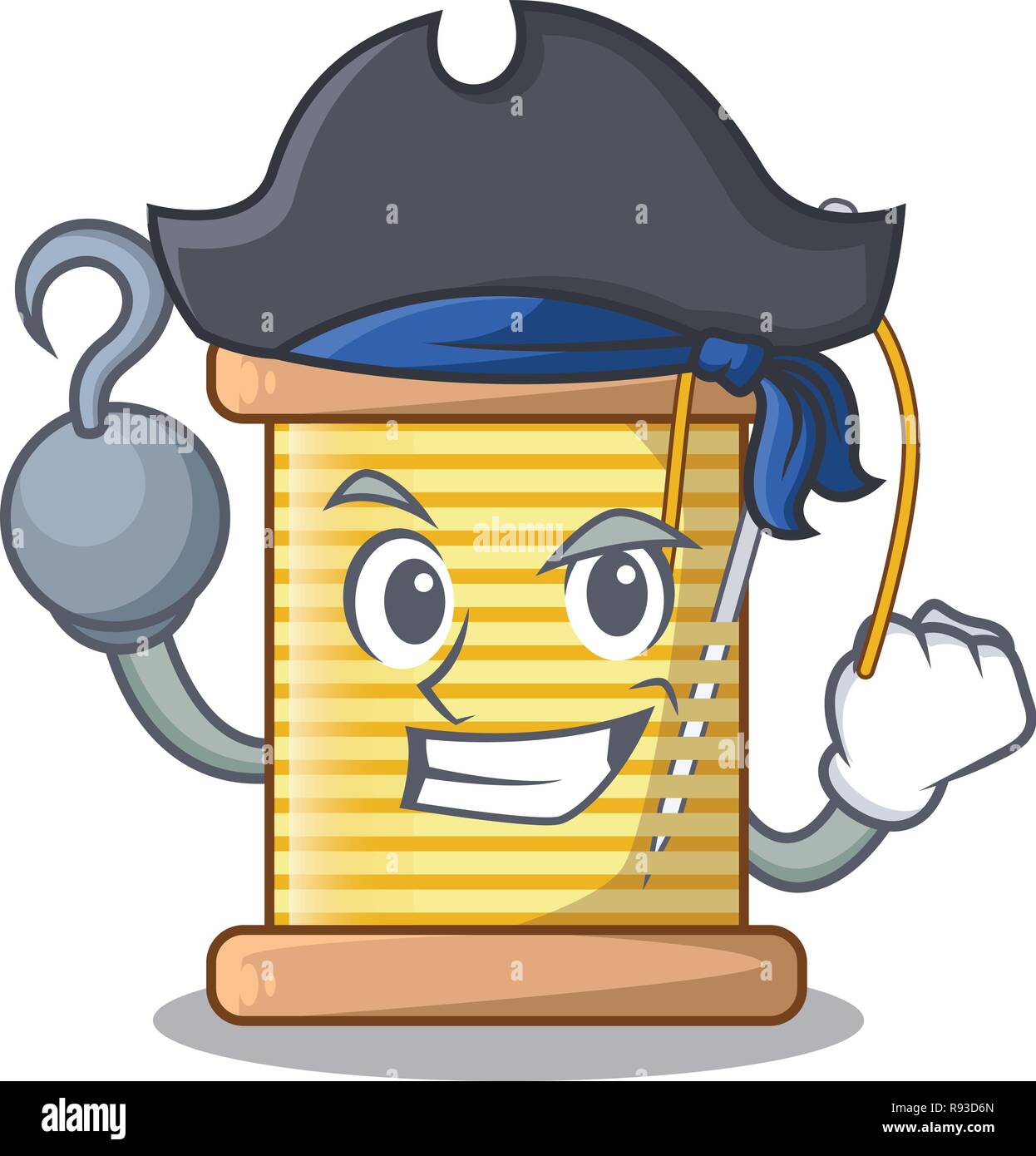 Pirate bobbin with needle thread spool cartoon Stock Vector Image & Art ...