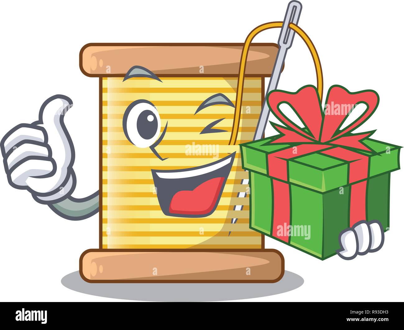 String on bobbin Stock Vector Images - Alamy