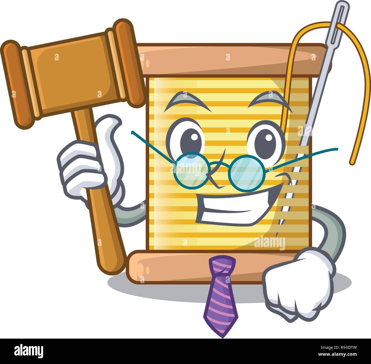 Judge gavel cutout Stock Vector Images - Alamy