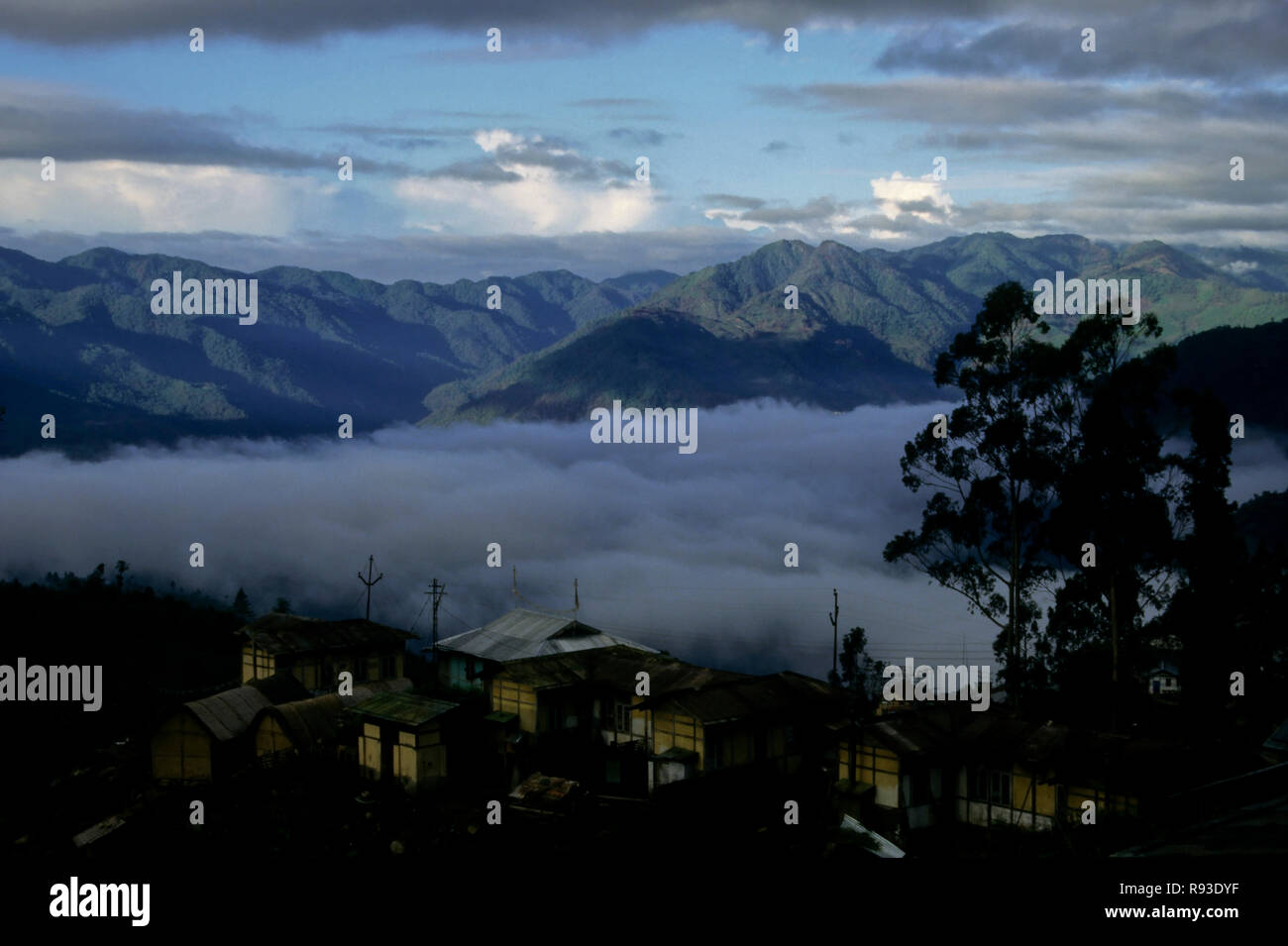 mountains, bomdila, arunachal pradesh, india Stock Photo - Alamy