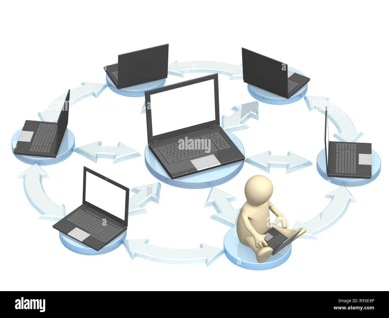 Simultaneous communication hi-res stock photography and images - Alamy