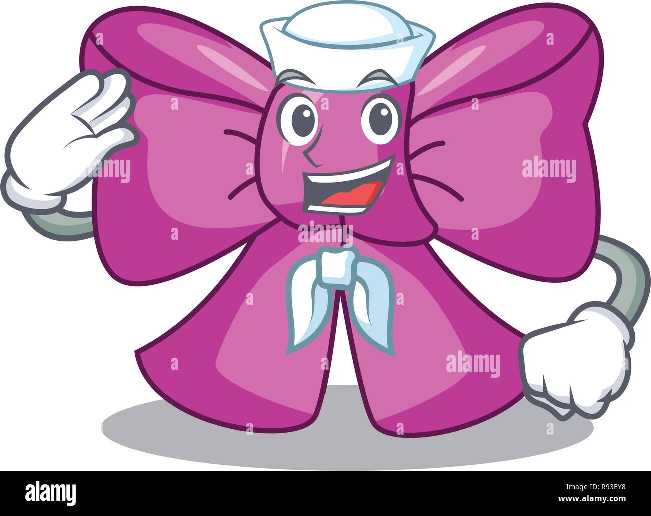 Bow tie and boater Stock Vector Images - Alamy