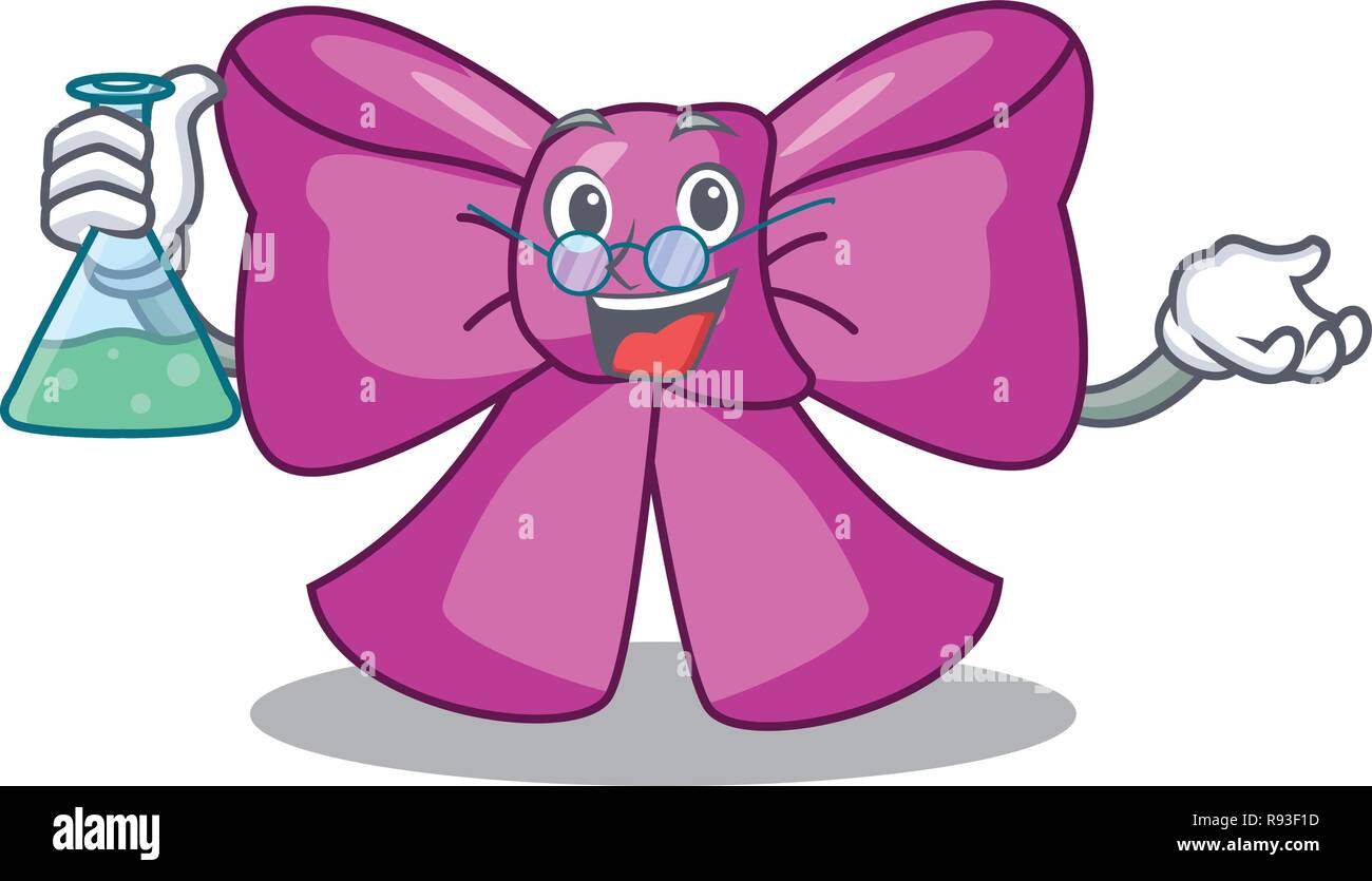 Professor bow tie in a shape cartoon Stock Vector Image & Art - Alamy