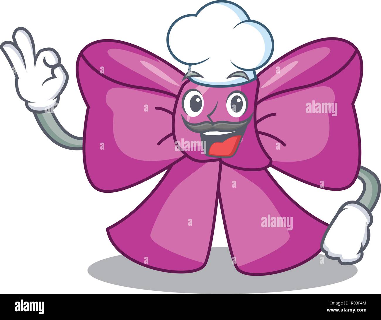 Chef bow tie in a shape cartoon Stock Vector Image & Art - Alamy