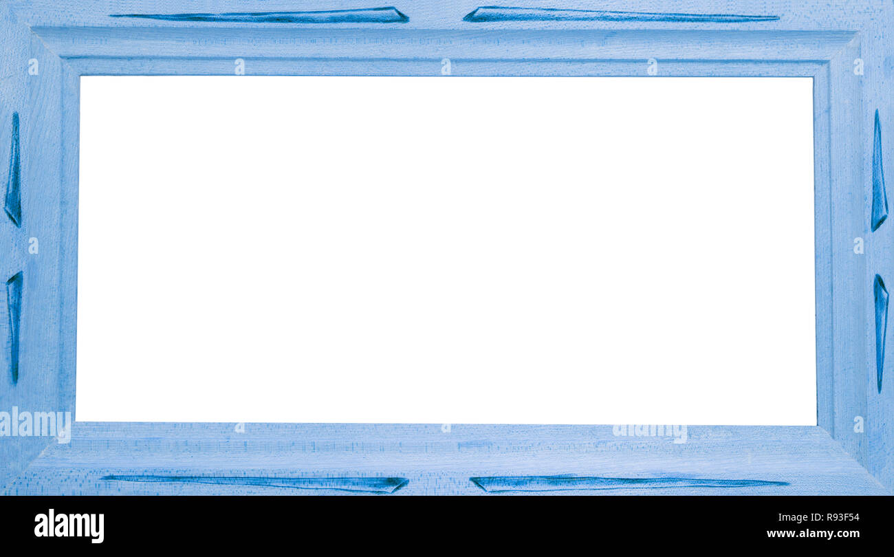 Blue wooden frame hi-res stock photography and images - Alamy