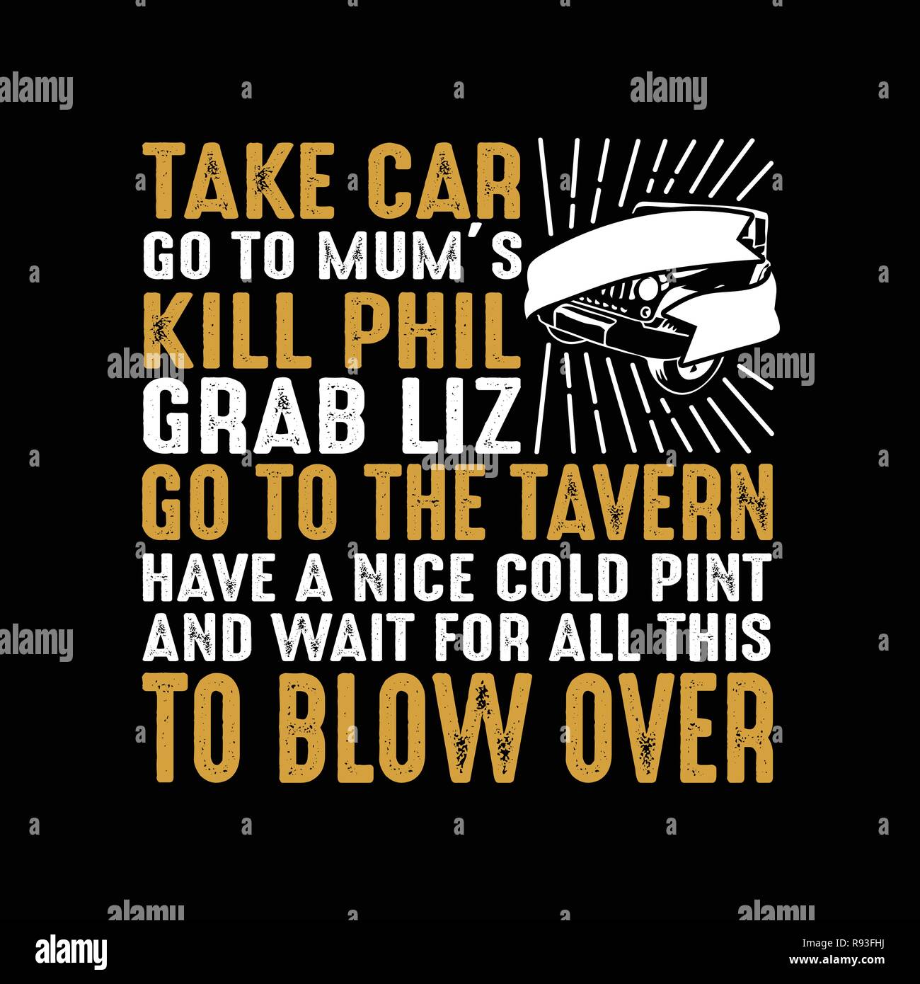 Car adventure quote and saying hi-res stock photography and images - Alamy