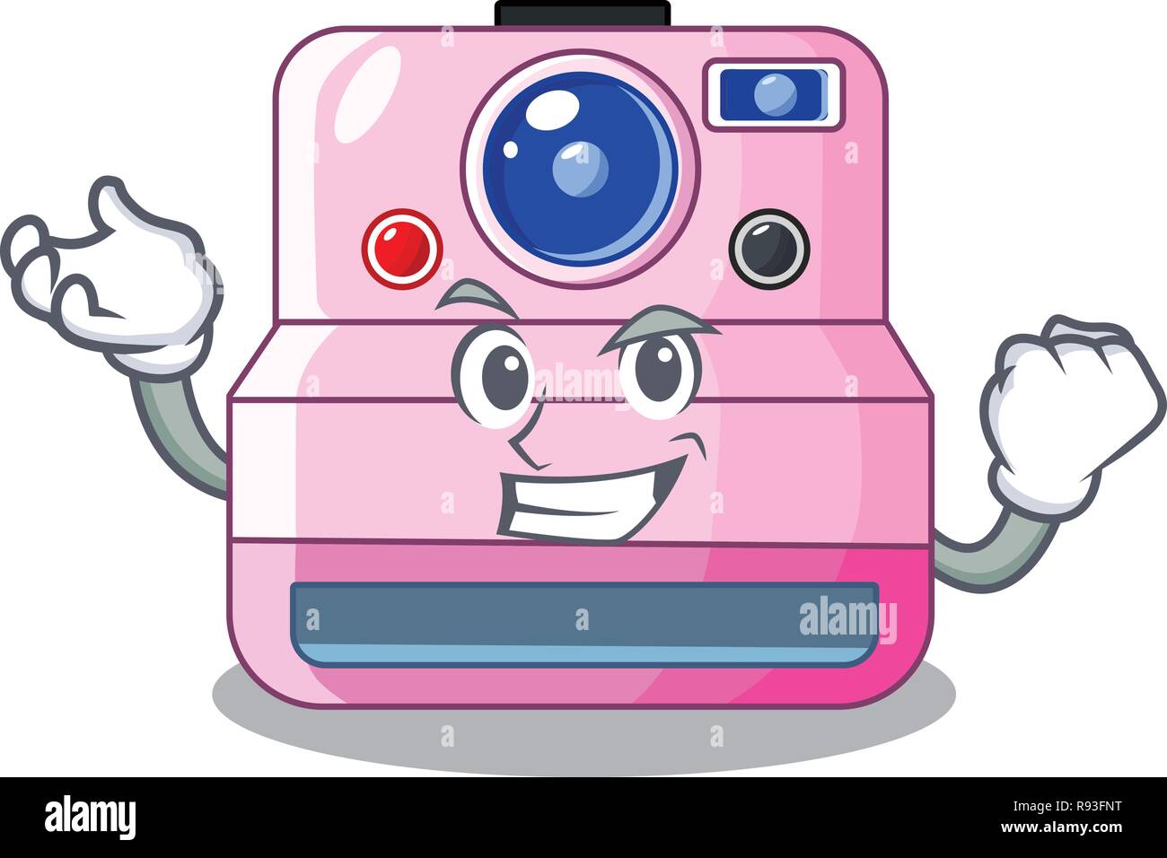 Successful instant camera with revoke cartoon picture Stock Vector ...