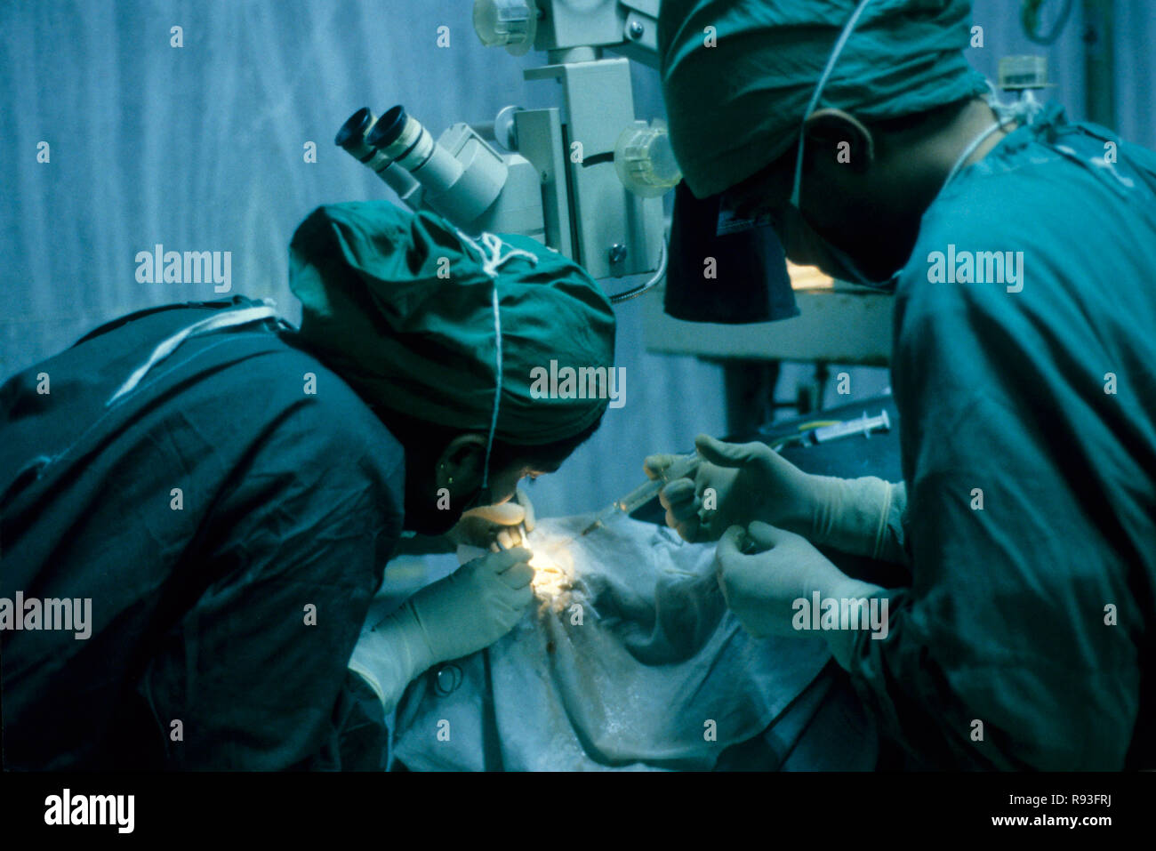 Covered eye hi-res stock photography and images - Alamy