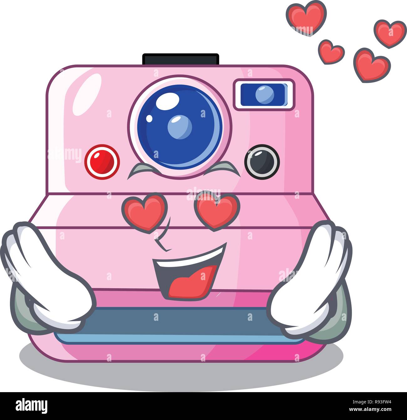 Classic camera love Stock Vector Images - Alamy