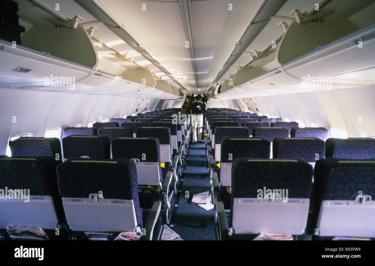 Interior airplanes hi-res stock photography and images - Alamy