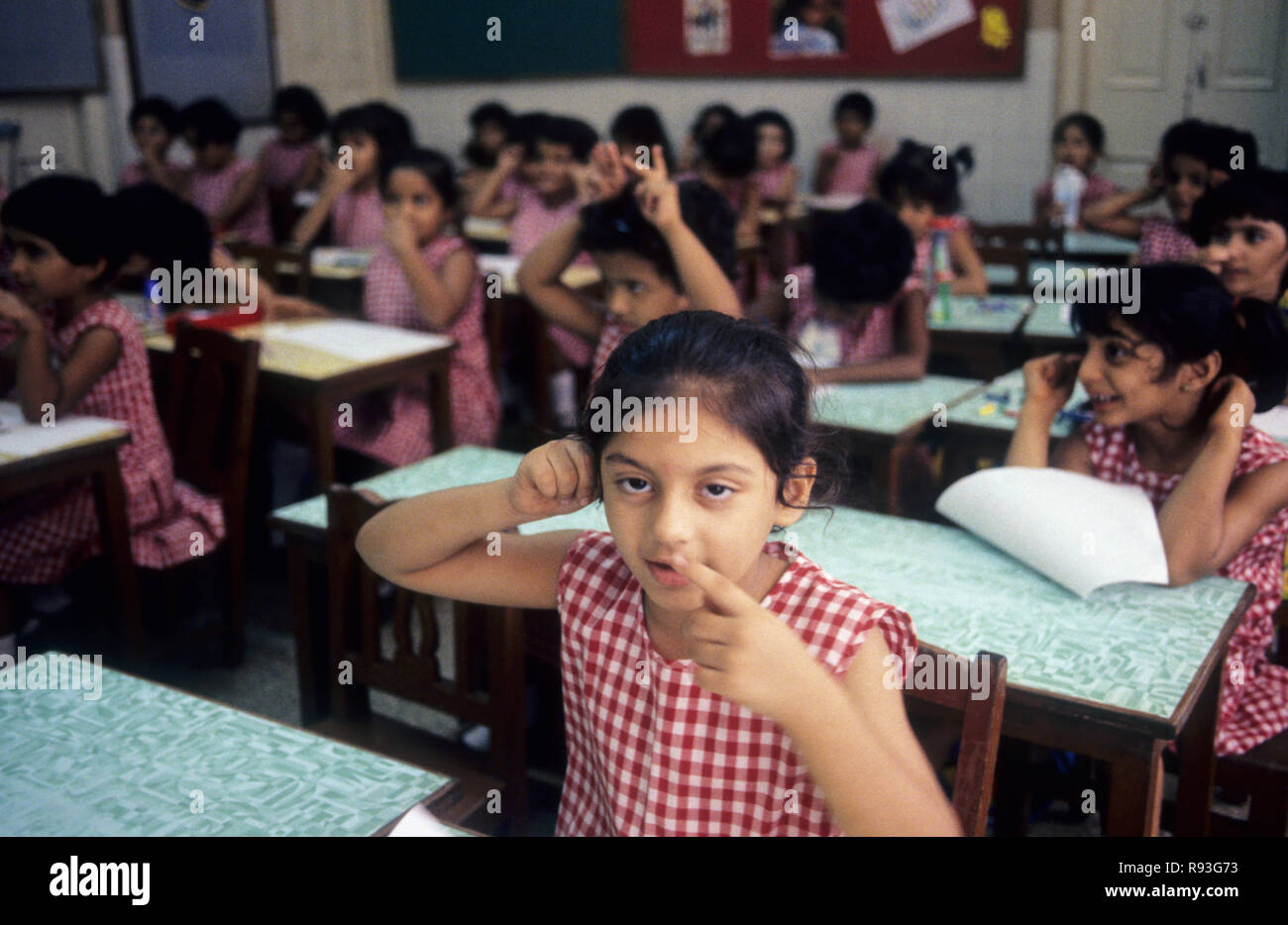Children school classroom action hi-res stock photography and images ...