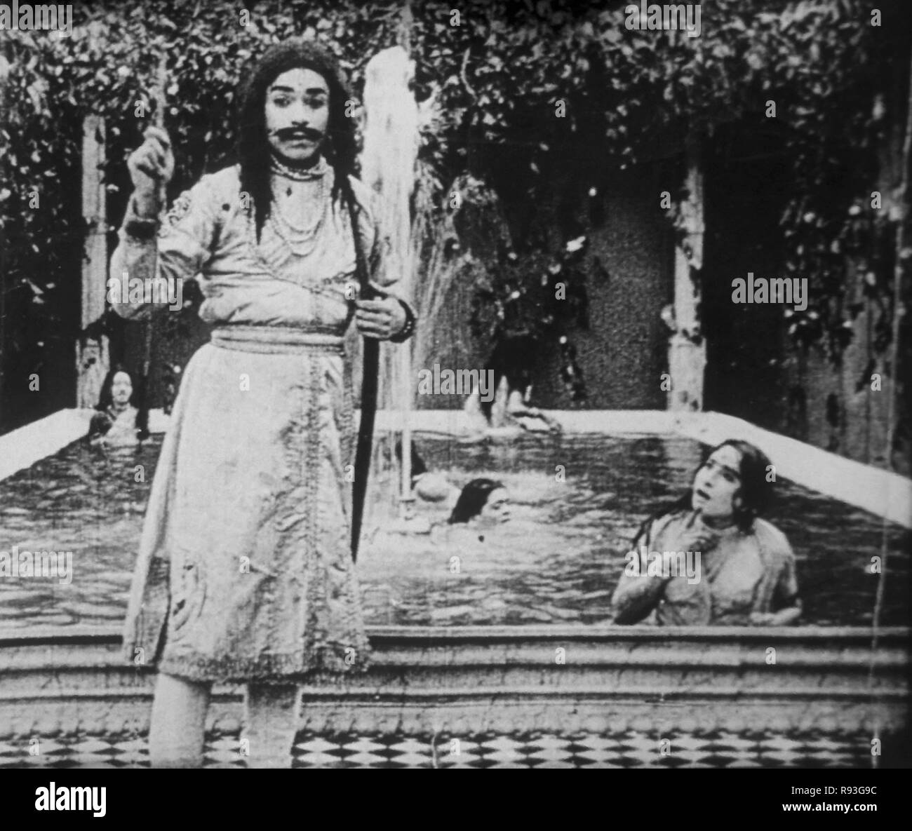 Old movie film posters Black and White Stock Photos & Images - Alamy