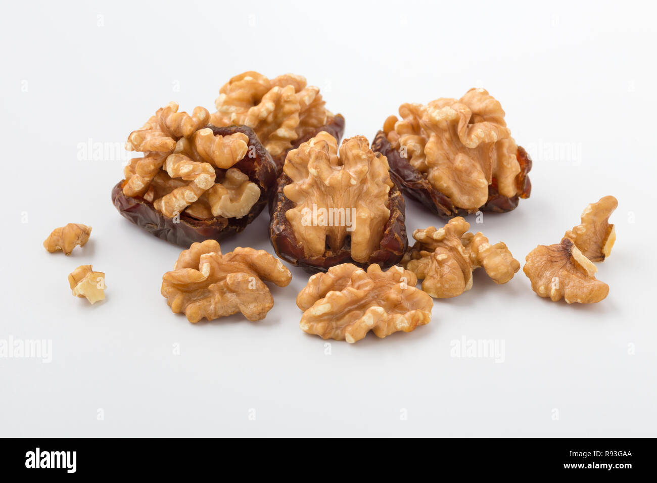Walnuts in the palm hi-res stock photography and images - Alamy