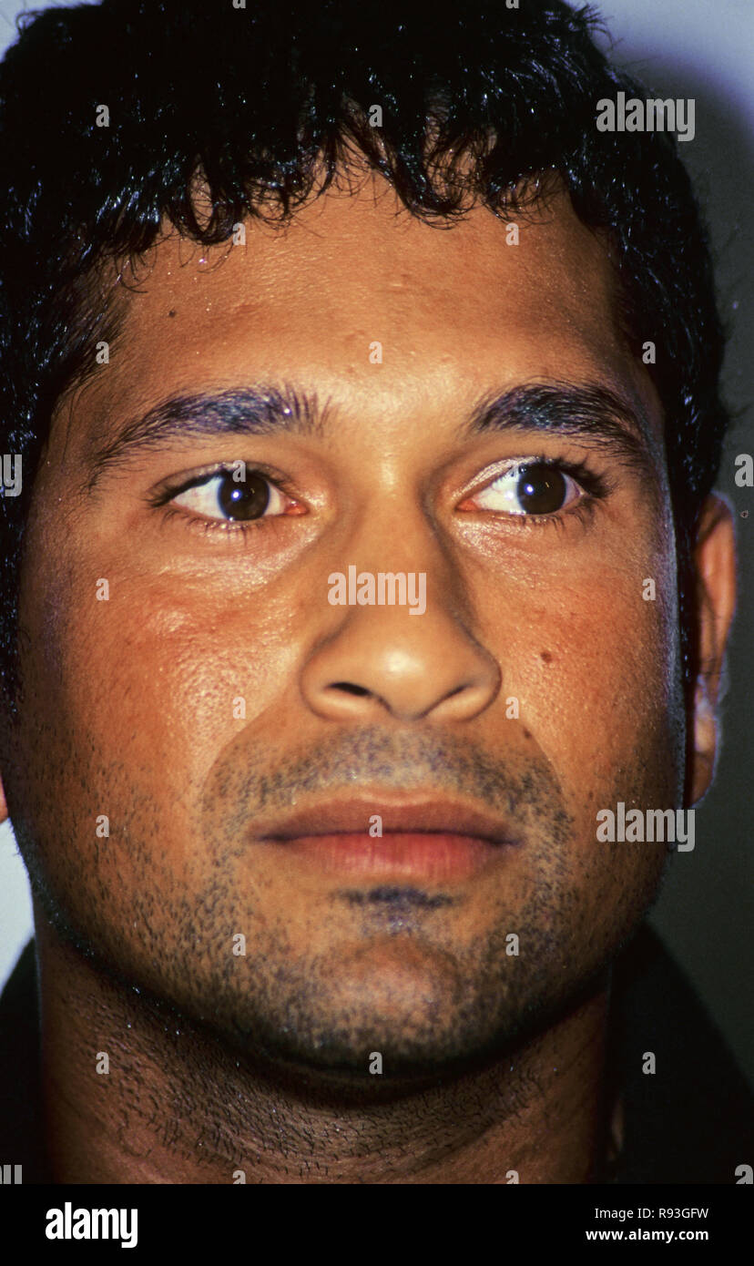portrait of Sachin Tendulkar MODEL RELEASED NOT AVAILABLE Stock Photo ...
