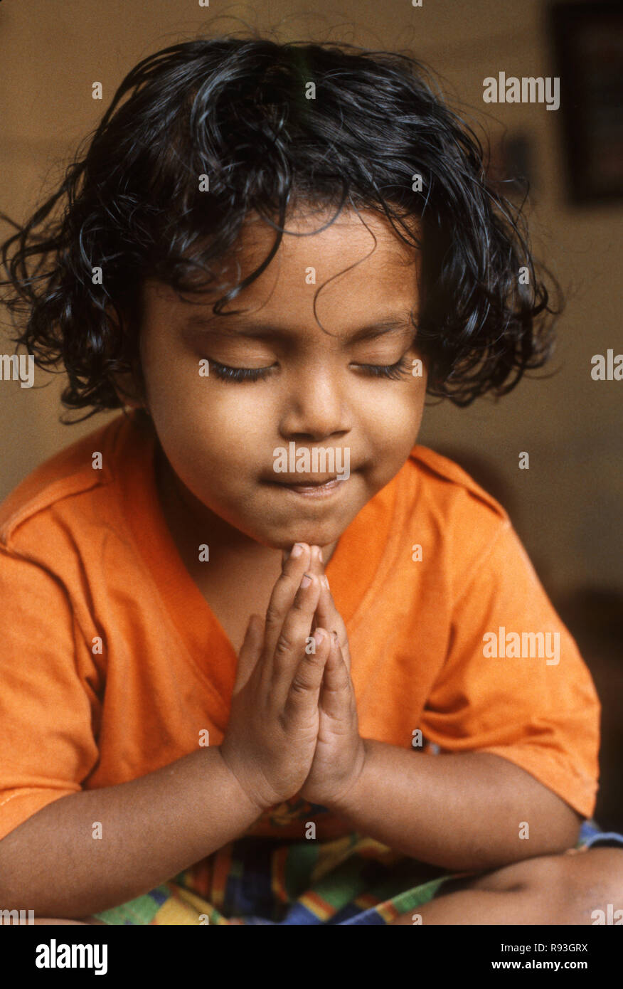 my daughter aparna, india, MR Stock Photo - Alamy