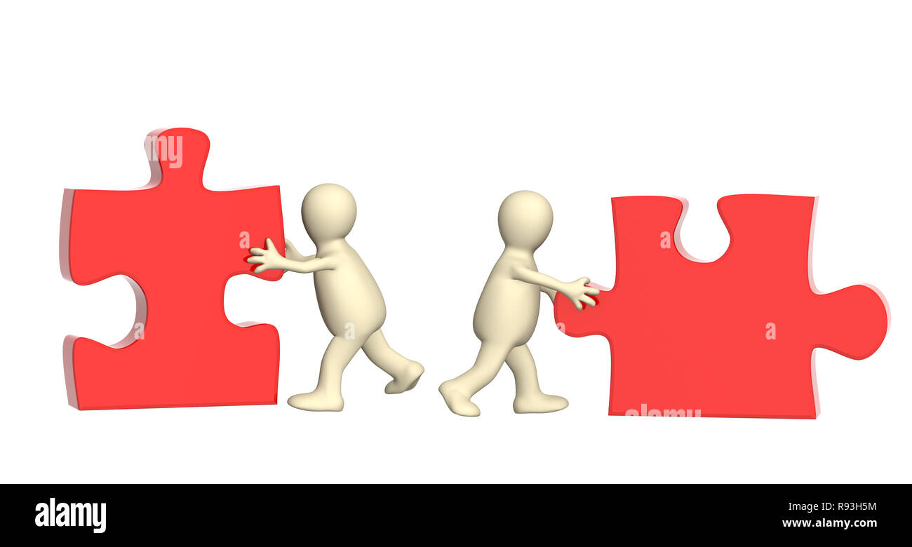 Two puppets Cut Out Stock Images & Pictures - Alamy