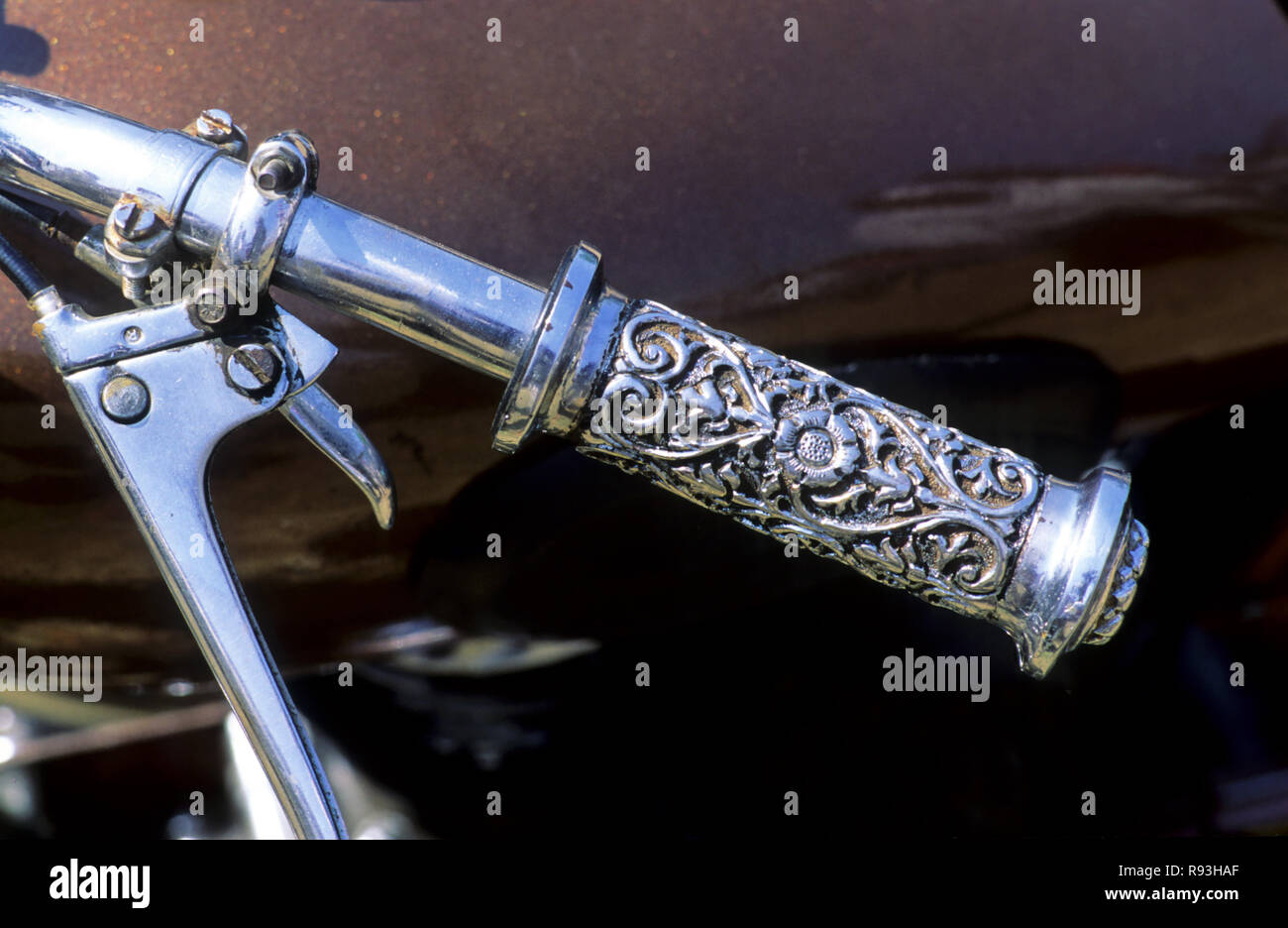 Indian cycle handle hi-res stock photography and images - Alamy