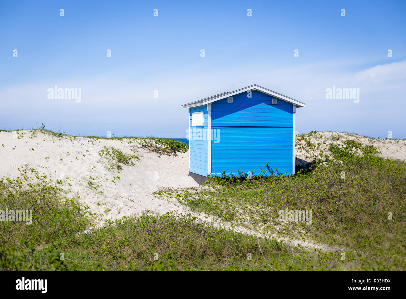 Denmark beach hut hi-res stock photography and images - Alamy