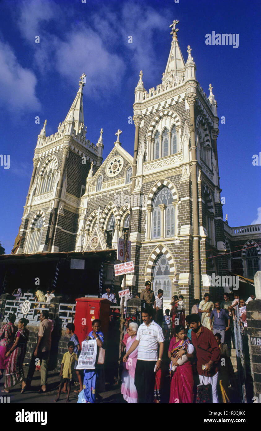 Mount Mary Church, Mumbai, Maharashtra, India Stock Photo - Alamy
