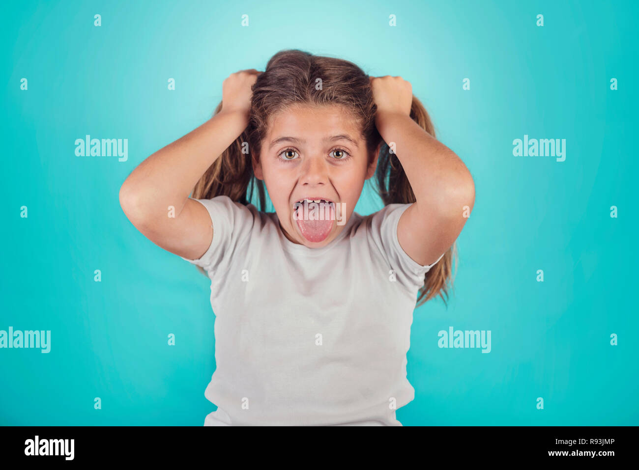 Angry girl hi-res stock photography and images - Alamy