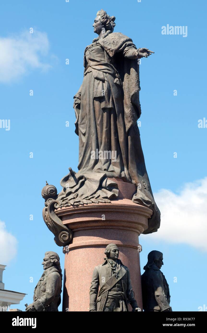 Catherine The Great Statue High Resolution Stock Photography and Images ...