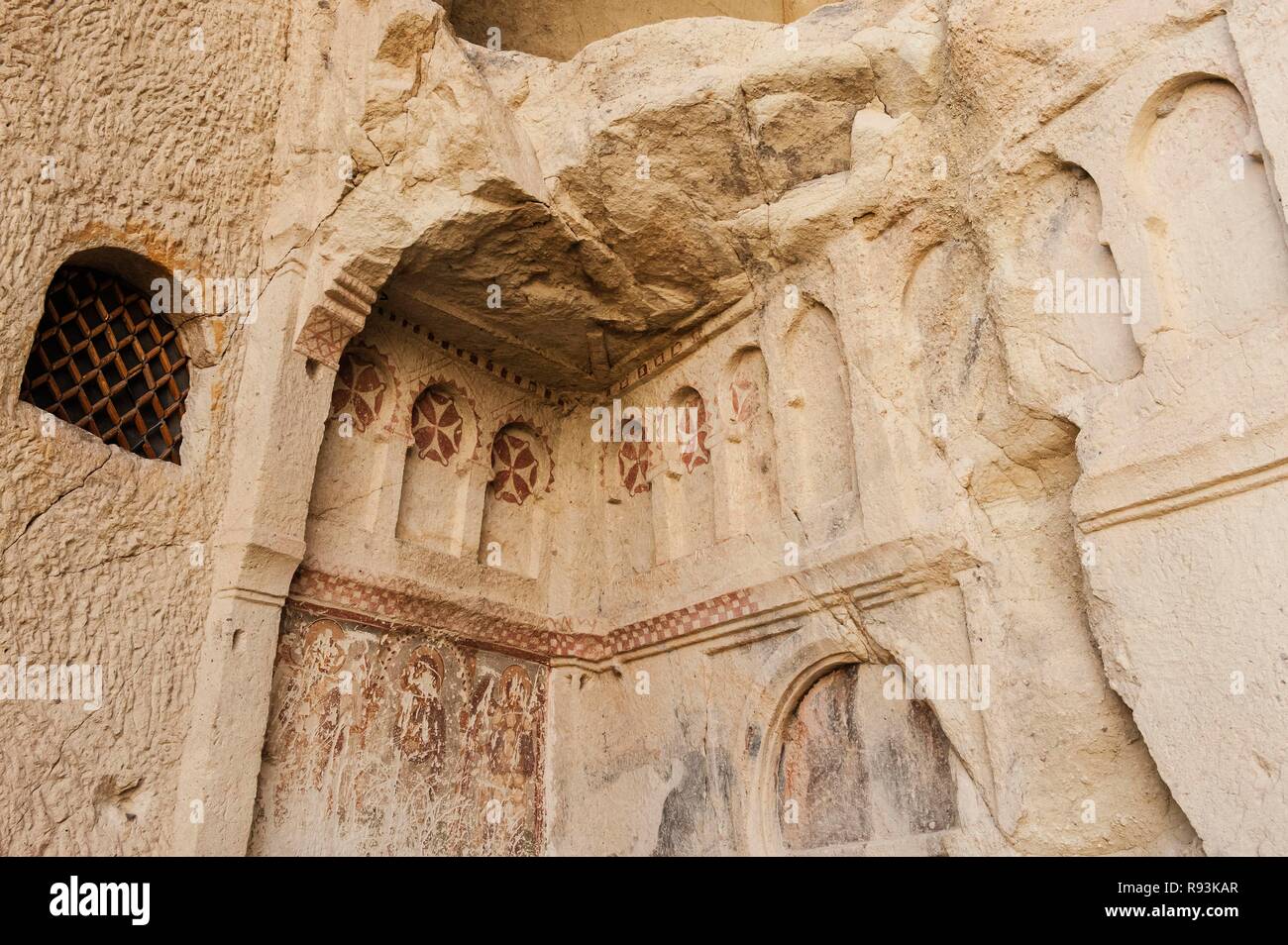 Dark Church or Karanlik Kilise, Goereme National Park, Unesco World ...