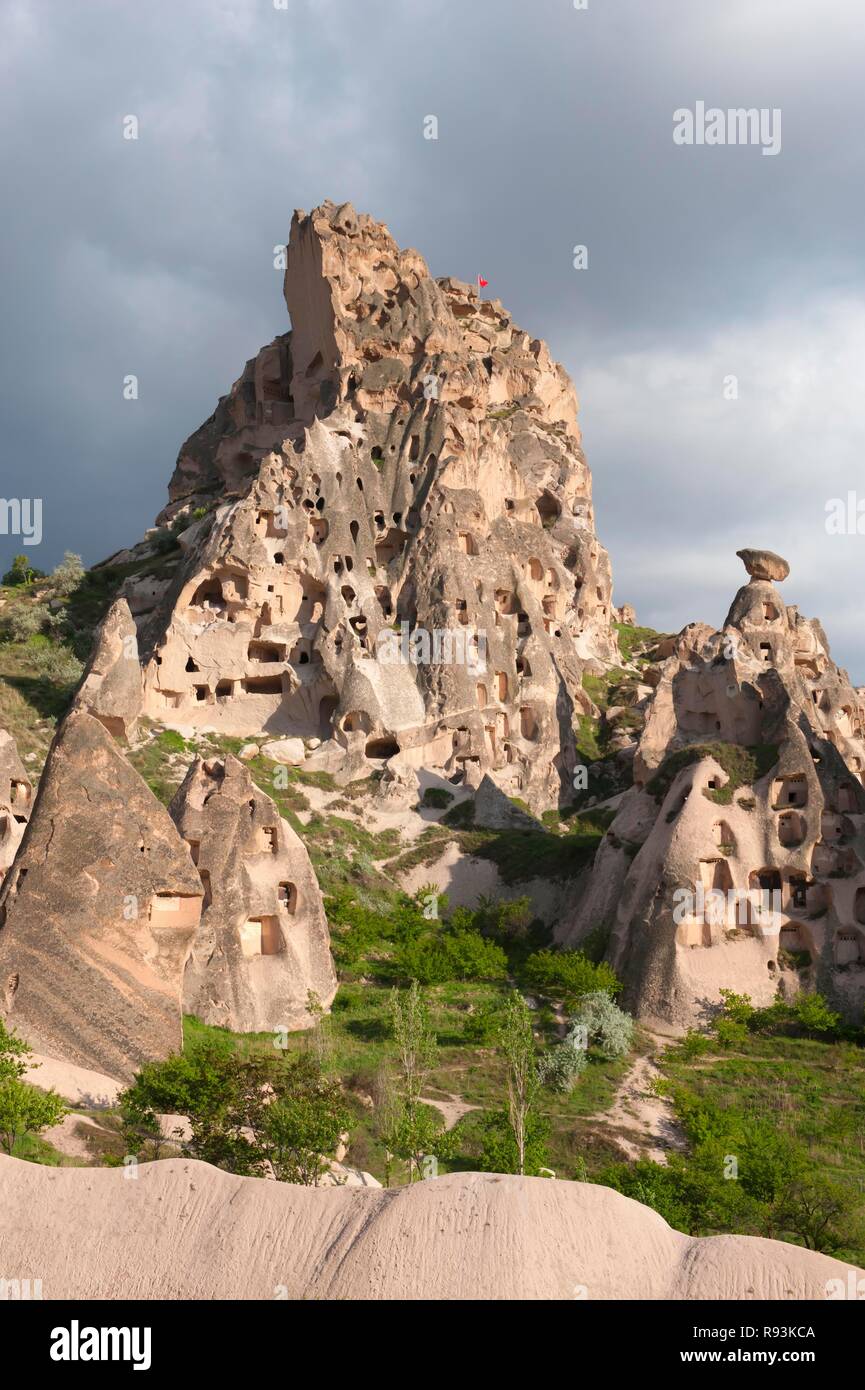 Rock formations, Fairy chimneys, Uchisar, Göreme National Park, Unesco ...