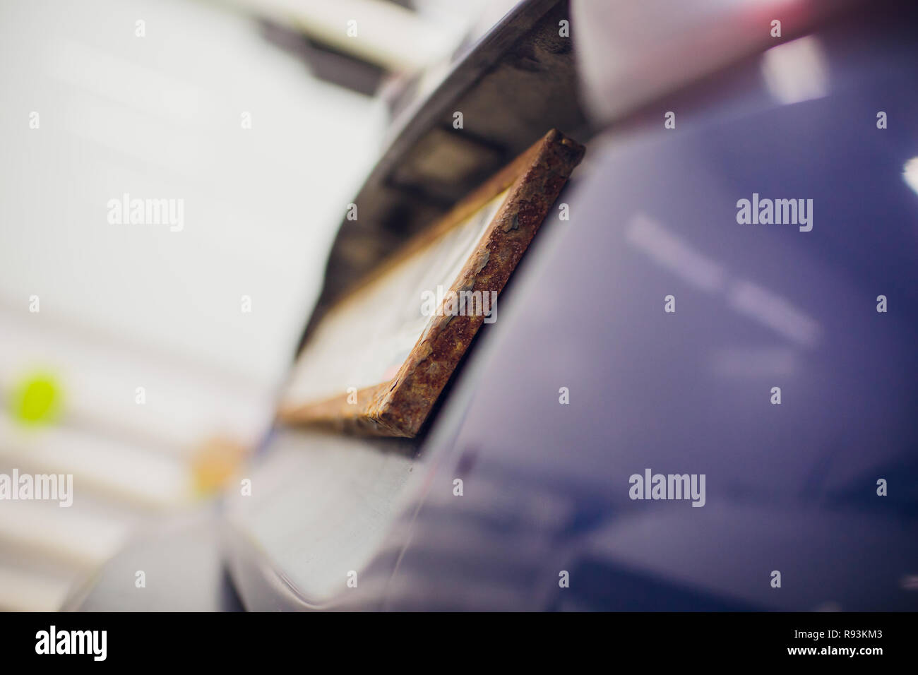 Car dirty numberplate hi-res stock photography and images - Alamy