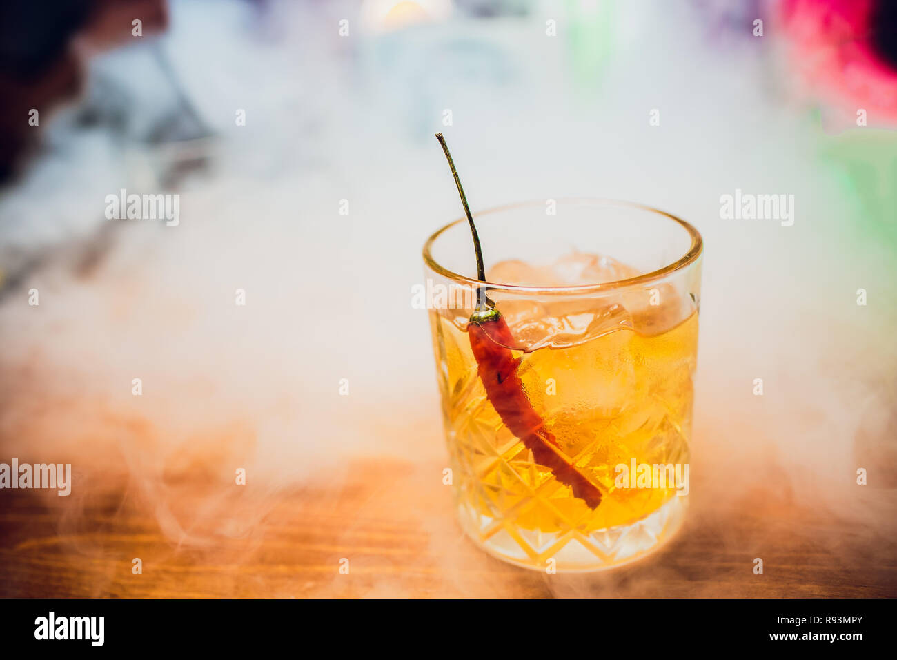 Red chilli in ice hi-res stock photography and images - Alamy