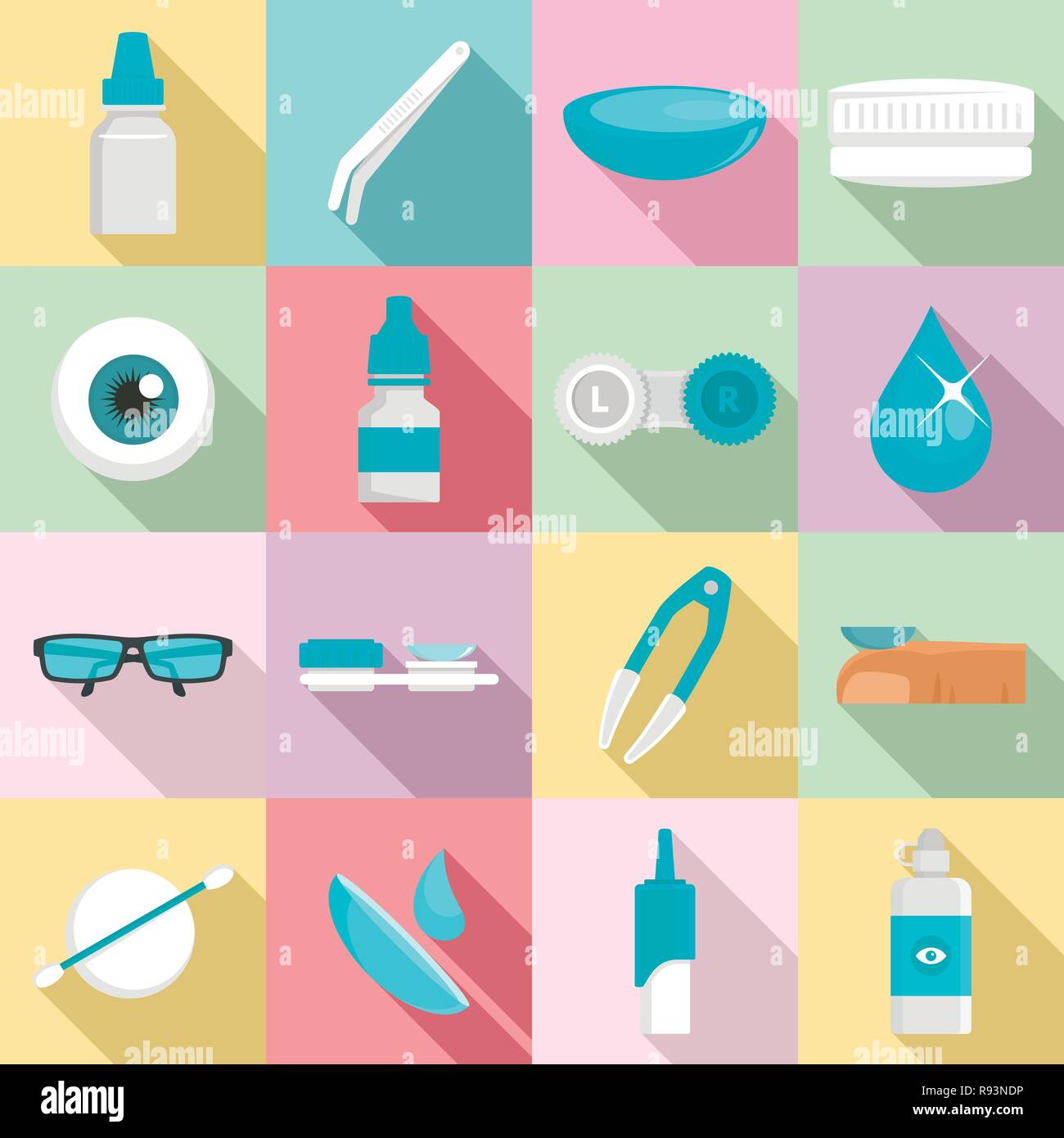 Medical lense Stock Vector Images - Alamy