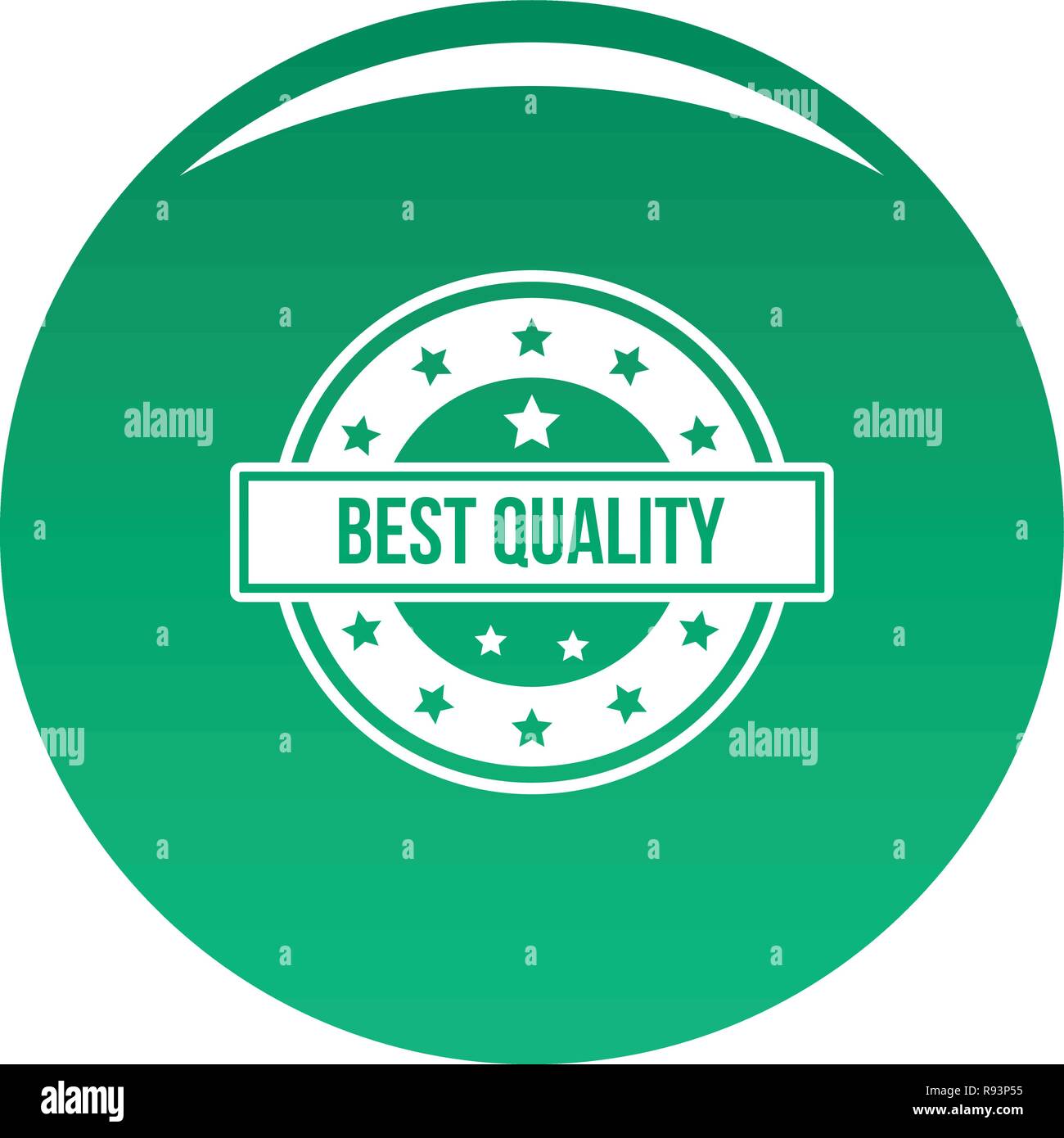 Quality logo. Simple illustration of quality vector logo for any design ...
