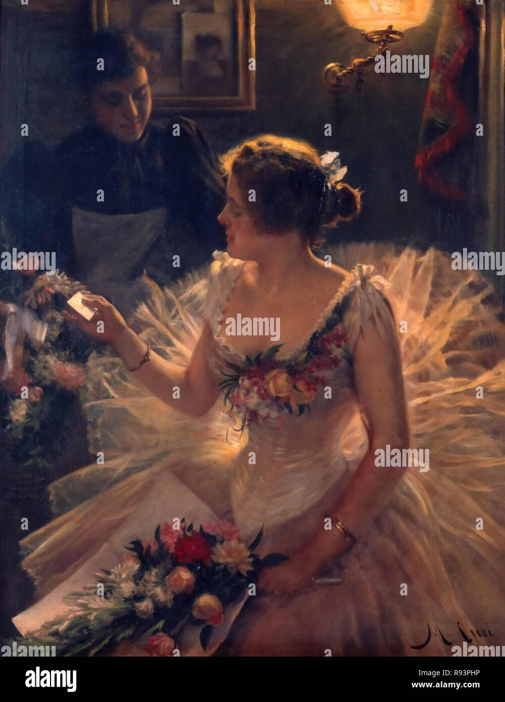 Painting of Ramon Cusi that reflected the customs and tastes of the ...